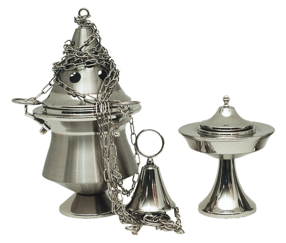 Catholic goods and religious supplies - Censers with boats: Satin ...