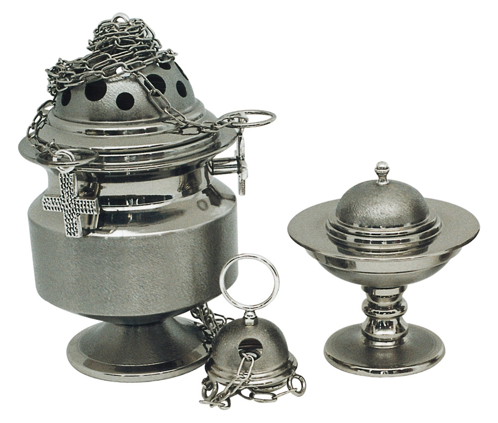 Catholic goods and religious supplies - Censers with boats: Knurled ...