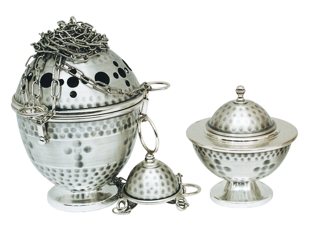Catholic goods and religious supplies - Censers with boats: Rounded ...