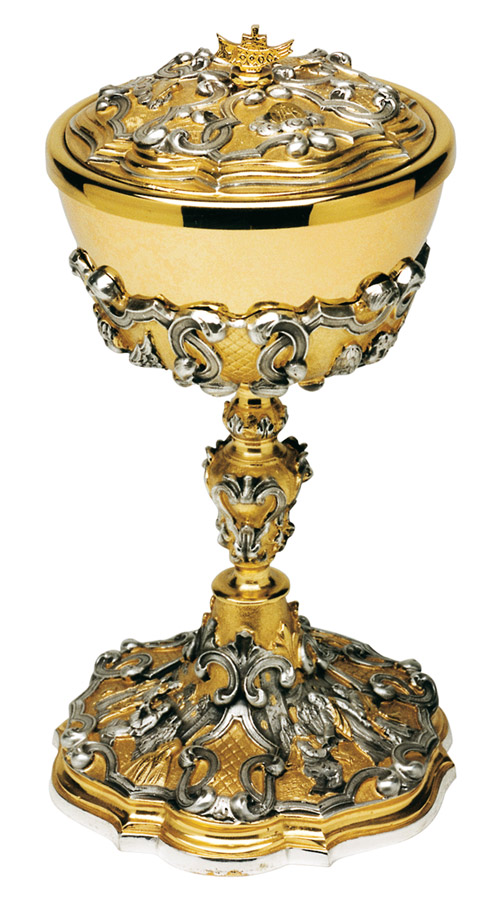 Catholic goods and religious supplies - Ciboria: Ciborium with miracles ...