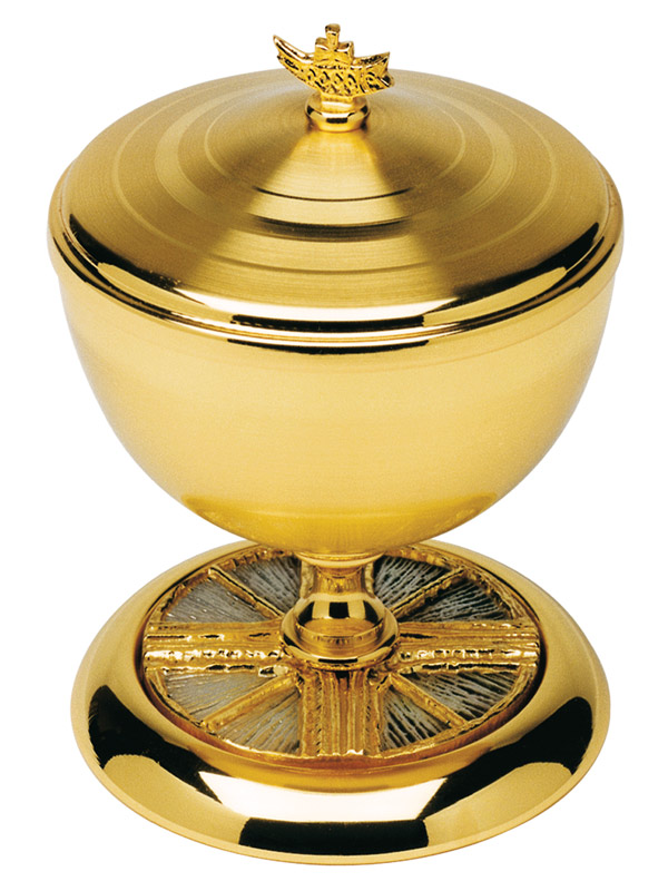 Catholic goods and religious supplies - Ciboria: Ciborium with sunburst ...