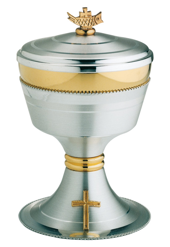 Catholic goods and religious supplies - Ciboria: Ciborium with golden ...