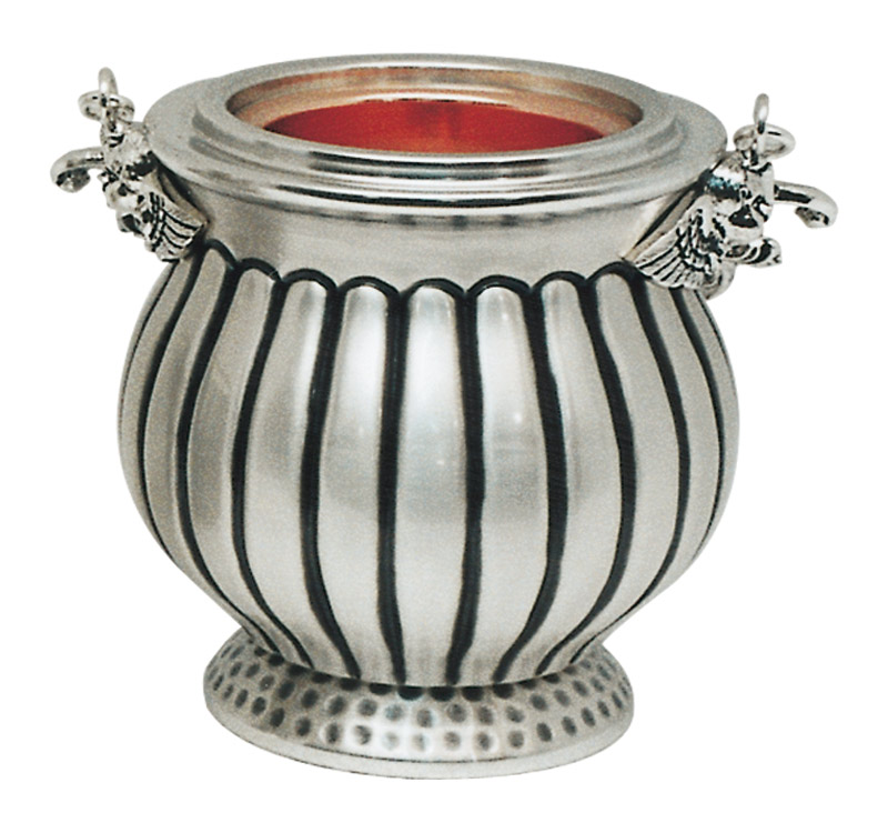 Catholic goods and religious supplies - Holy water pots: Chiselled pot ...