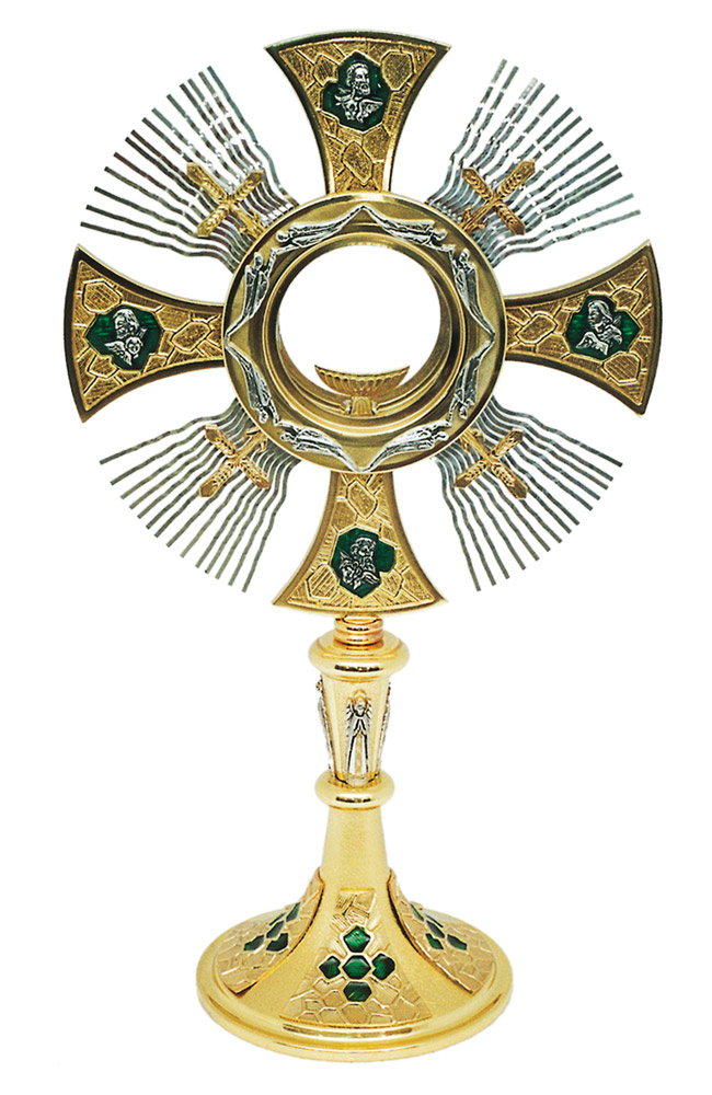 Catholic goods and religious supplies - Ostensoria: Ostensorium with ...