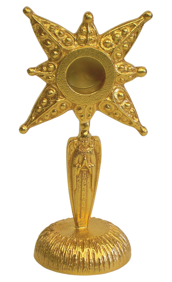 Catholic goods and religious supplies - Reliquaries: Golden reliquary ...